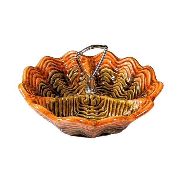 California Pottery | Dining | California Pottery Style Clam Shell Retro ...